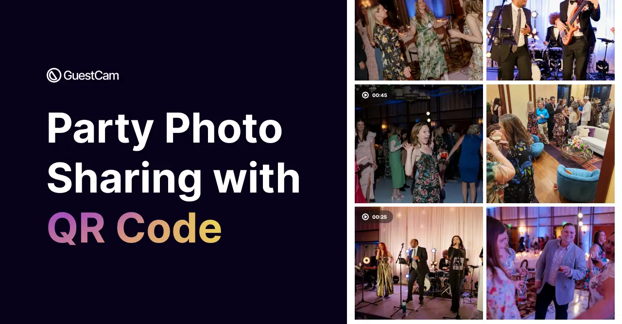 QR Photo Sharing For Parties | Birthdays & Milestones